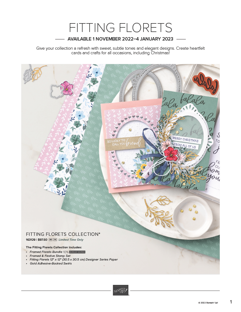 Fitting Florets for Christmas Giving! – Wild West paper Arts